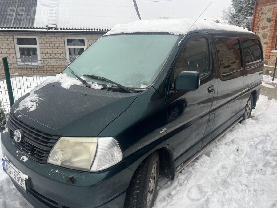 Zaļš Toyota Hiace 2007 Talsi, ar dzinēja tilpumu 2.50 L un nobraukumu 274 tūkst. km par 6500 €, foto 3 vietnē AUTOMOTO.COM.LV