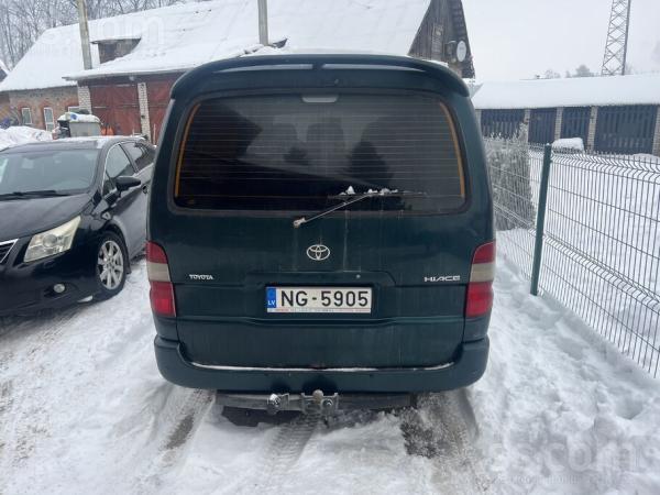 Zaļš Toyota Hiace 2007 Talsi, ar dzinēja tilpumu 2.50 L un nobraukumu 274 tūkst. km par 6500 €, foto 4 vietnē AUTOMOTO.COM.LV
