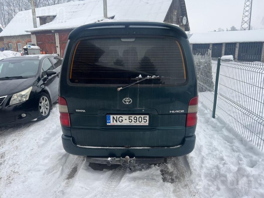 Zaļš Toyota Hiace 2007 Talsi, ar dzinēja tilpumu 2.50 L un nobraukumu 274 tūkst. km par 6500 €, foto 5 vietnē AUTOMOTO.COM.LV