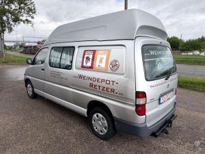 Grey Toyota Hiace 2003 in Vilnius, with an engine capacity of 2.50 L and mileage of 353 thousand km for 4900 €, photo 7 on AUTOMOTO.COM.LV