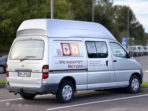 Grey Toyota Hiace 2003 in Vilnius, with an engine capacity of 2.50 L and mileage of 353 thousand km for 4650 €, photo 7 on AUTOMOTO.COM.LV