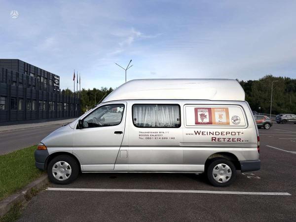 Grey Toyota Hiace 2003 in Vilnius, with an engine capacity of 2.50 L and mileage of 353 thousand km for 4650 €, photo 9 on AUTOMOTO.COM.LV