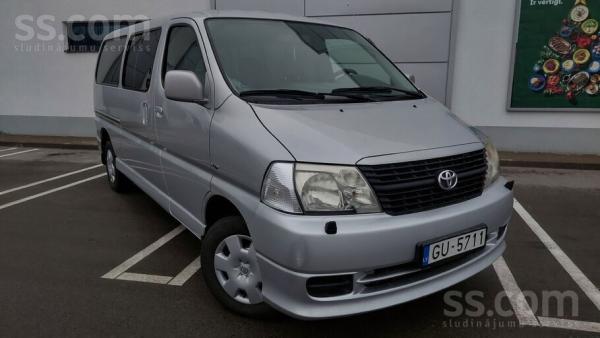 Toyota Hiace 2007 in Riga, with an engine capacity of 2.50 L and mileage of 241 thousand km for 8800 €, photo 1 on AUTOMOTO.COM.LV