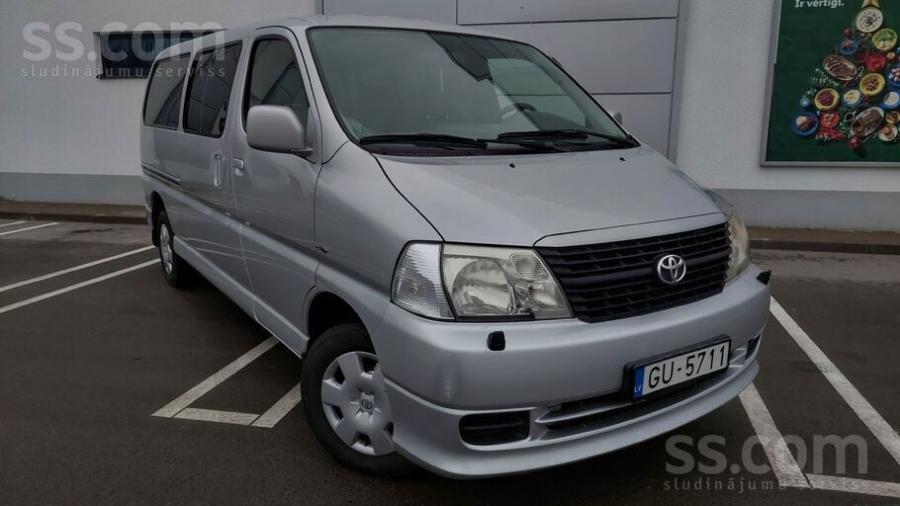 Toyota Hiace 2007 in Riga, with an engine capacity of 2.50 L and mileage of 241 thousand km for 8800 €, photo 1 on AUTOMOTO.COM.LV