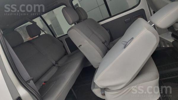 Toyota Hiace 2007 in Riga, with an engine capacity of 2.50 L and mileage of 241 thousand km for 8800 €, photo 8 on AUTOMOTO.COM.LV
