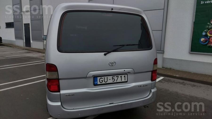 Toyota Hiace 2007 in Riga, with an engine capacity of 2.50 L and mileage of 241 thousand km for 8800 €, photo 14 on AUTOMOTO.COM.LV