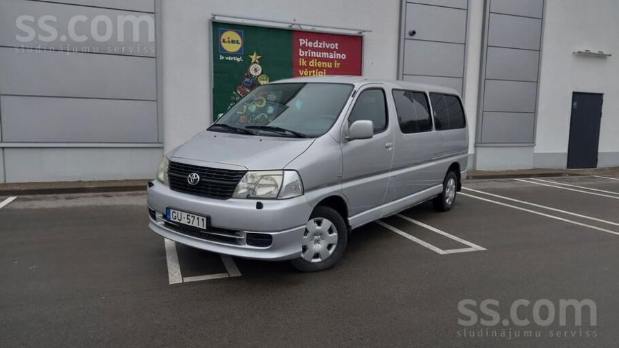 Toyota Hiace 2007 in Riga, with an engine capacity of 2.50 L and mileage of 241 thousand km for 8800 €, photo 18 on AUTOMOTO.COM.LV