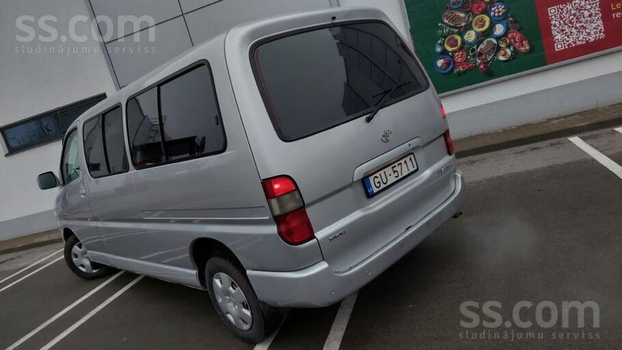 Toyota Hiace 2007 in Riga, with an engine capacity of 2.50 L and mileage of 241 thousand km for 8800 €, photo 30 on AUTOMOTO.COM.LV