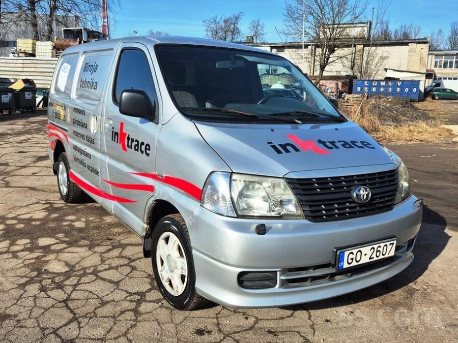 Toyota Hiace 2007 Rīga, ar dzinēja tilpumu 2.50 L un nobraukumu 402 tūkst. km par 3900 €, foto 1 vietnē AUTOMOTO.COM.LV