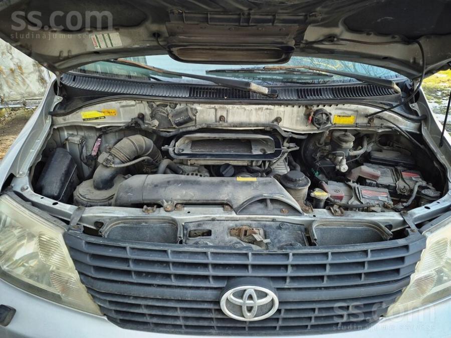Toyota Hiace 2007 Rīga, ar dzinēja tilpumu 2.50 L un nobraukumu 402 tūkst. km par 3900 €, foto 17 vietnē AUTOMOTO.COM.LV