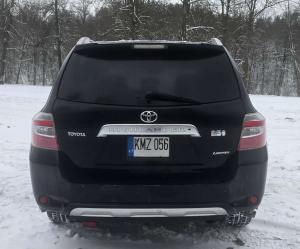 Black Toyota Highlander 2008 in Vilnius, with an engine capacity of 3.31 L and mileage of 220 thousand km for 4600 €, photo 6 on AUTOMOTO.COM.LV