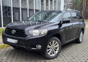 Black Toyota Highlander 2008 in Vilnius, with an engine capacity of 3.31 L and mileage of 220 thousand km for 4600 €, photo  on AUTOMOTO.COM.LV