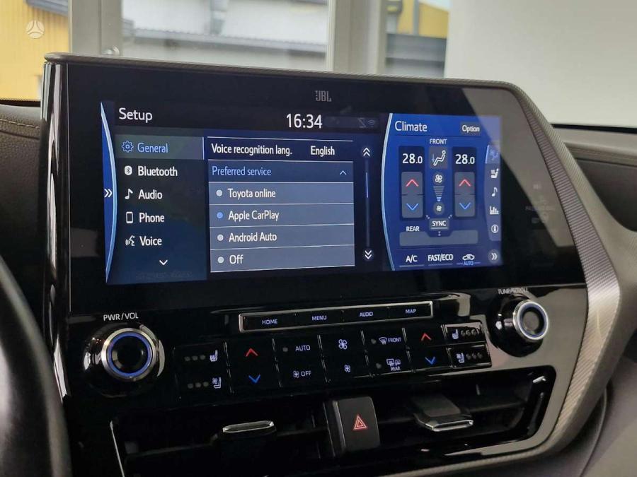 Черный Тойота Хайлендер 2021 в Шяуляй, объемом двигателя 2.49 л и пробегом 173 тыс. км за 38500 €, фото 27 на AUTOMOTO.COM.LV