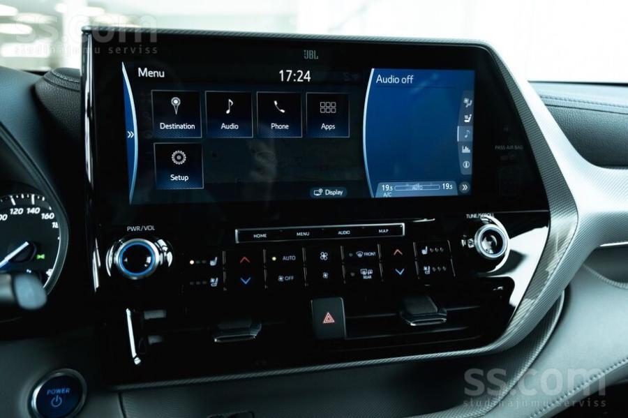 Melns Toyota Highlander 2021 Rīga, ar dzinēja tilpumu 2.50 L un nobraukumu 178 tūkst. km par 34900 €, foto 25 vietnē AUTOMOTO.COM.LV