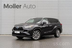 Black Toyota Highlander 2021 in Riga, with an engine capacity of 2.50 L and mileage of 120 thousand km for 35250 €, photo  on AUTOMOTO.COM.LV
