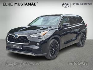 Melns Toyota Highlander 2023 Tallina, ar dzinēja tilpumu 2.49 L un nobraukumu 90 tūkst. km par 49995 €, foto  vietnē AUTOMOTO.COM.LV