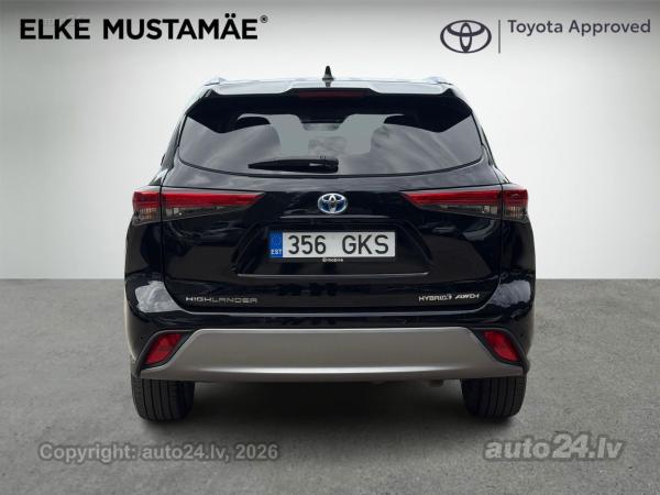 Melns Toyota Highlander 2023 Tallina, ar dzinēja tilpumu 2.49 L un nobraukumu 90 tūkst. km par 49995 €, foto 4 vietnē AUTOMOTO.COM.LV