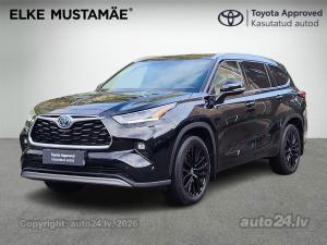 Melns Toyota Highlander 2023 Tallina, ar dzinēja tilpumu 2.49 L un nobraukumu 49 tūkst. km par 49900 €, foto  vietnē AUTOMOTO.COM.LV