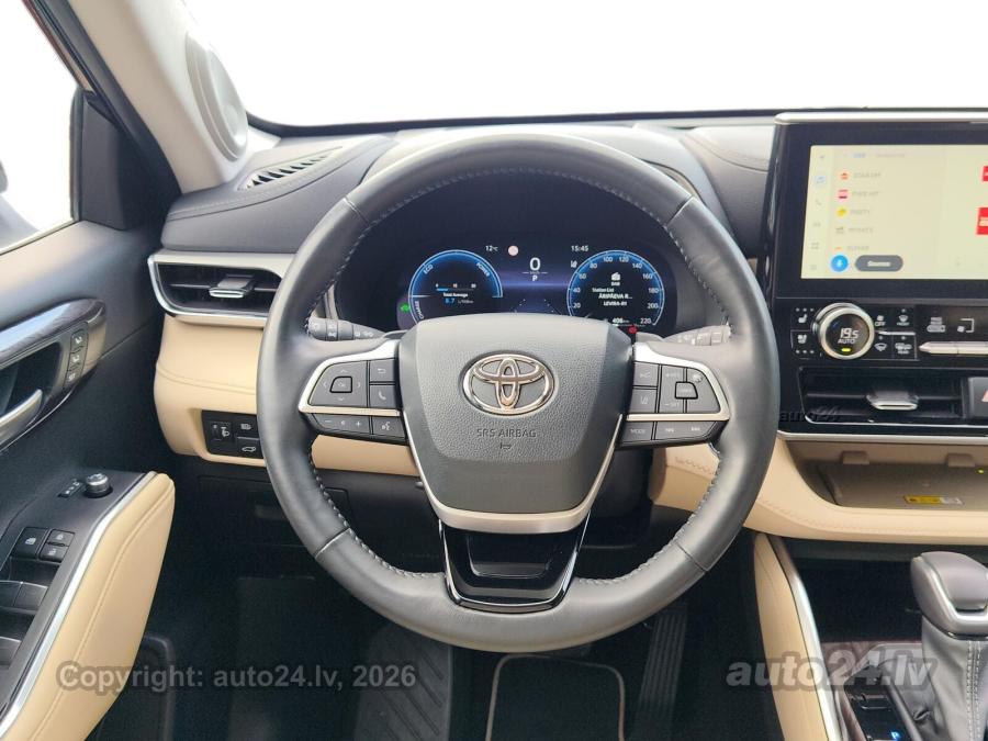Melns Toyota Highlander 2023 Tallina, ar dzinēja tilpumu 2.49 L un nobraukumu 49 tūkst. km par 49900 €, foto 10 vietnē AUTOMOTO.COM.LV