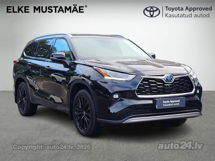Melns Toyota Highlander 2023 Tallina, ar dzinēja tilpumu 2.49 L un nobraukumu 49 tūkst. km par 49900 €, foto 19 vietnē AUTOMOTO.COM.LV