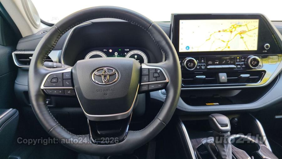 Melns Toyota Highlander 2024 Tallina, ar dzinēja tilpumu 2.49 L un nobraukumu 48 tūkst. km par 55995 €, foto 10 vietnē AUTOMOTO.COM.LV
