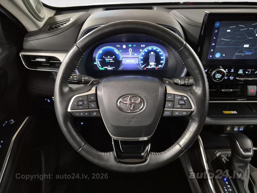 Black Toyota Highlander 2024 in Tallinn, with an engine capacity of 2.50 L and mileage of 88 thousand km for 47990 €, photo 13 on AUTOMOTO.COM.LV
