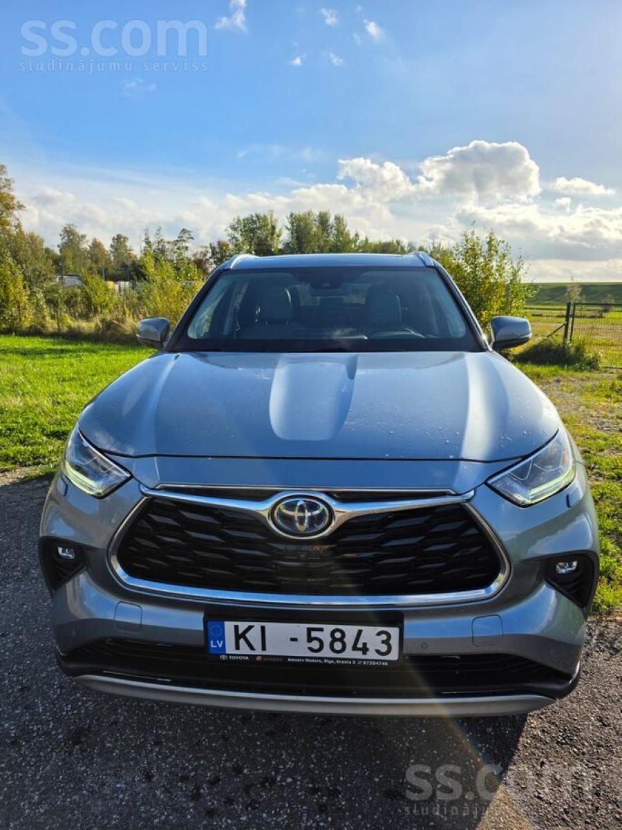 Zils Toyota Highlander 2021 Rīga, ar dzinēja tilpumu 2.50 L un nobraukumu 115 tūkst. km par 37500 €, foto 3 vietnē AUTOMOTO.COM.LV