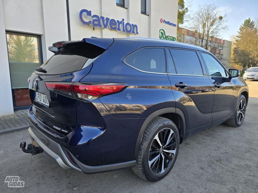 Zils Toyota Highlander 2022 Kauņa, ar dzinēja tilpumu 2.50 L un nobraukumu 151 tūkst. km par 37000 €, foto 6 vietnē AUTOMOTO.COM.LV