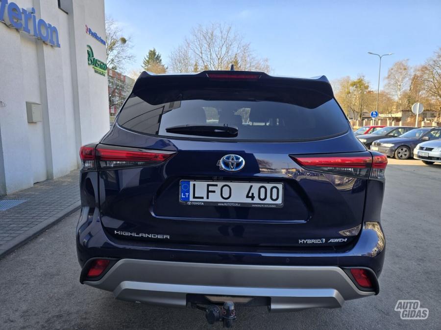 Zils Toyota Highlander 2022 Kauņa, ar dzinēja tilpumu 2.50 L un nobraukumu 151 tūkst. km par 37000 €, foto 8 vietnē AUTOMOTO.COM.LV