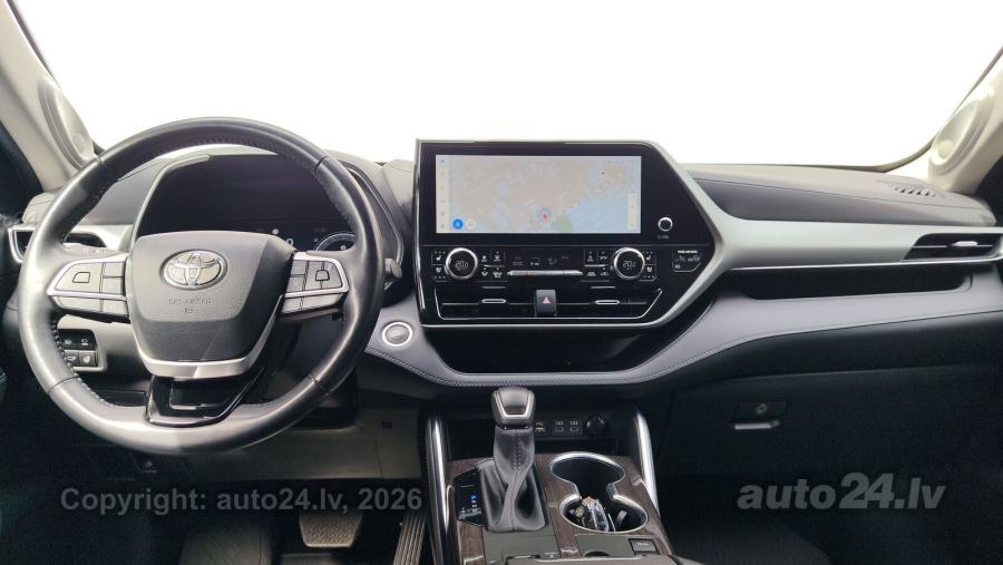 Blue Toyota Highlander 2023 in Tallinn, with an engine capacity of 2.49 L and mileage of 74 thousand km for 50995 €, photo 17 on AUTOMOTO.COM.LV