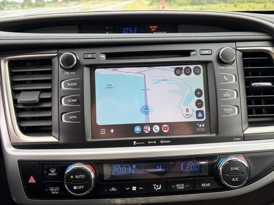 Brūns Toyota Highlander 2016 Kretinga, ar dzinēja tilpumu 3.50 L un nobraukumu 270 tūkst. km par 16000 €, foto 17 vietnē AUTOMOTO.COM.LV