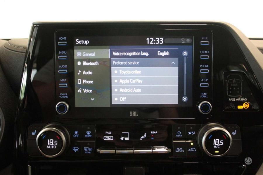 Brūns Toyota Highlander 2021 Kauņa, ar dzinēja tilpumu 2.49 L un nobraukumu 167 tūkst. km par 36500 €, foto 28 vietnē AUTOMOTO.COM.LV