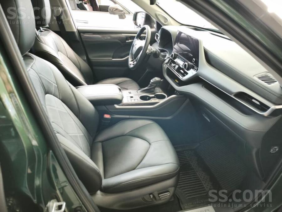 Zaļš Toyota Highlander 2023 Rīga, ar dzinēja tilpumu 2.50 L un nobraukumu 40 tūkst. km par 53900 €, foto 36 vietnē AUTOMOTO.COM.LV