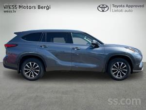 Pelēks Toyota Highlander 2023 Rīga, ar dzinēja tilpumu 2.50 L un nobraukumu 73 tūkst. km par 43990 €, foto 24 vietnē AUTOMOTO.COM.LV