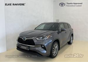 Grey Toyota Highlander 2022 in Rakvere, with an engine capacity of 2.49 L and mileage of 120 thousand km for 39990 €, photo  on AUTOMOTO.COM.LV