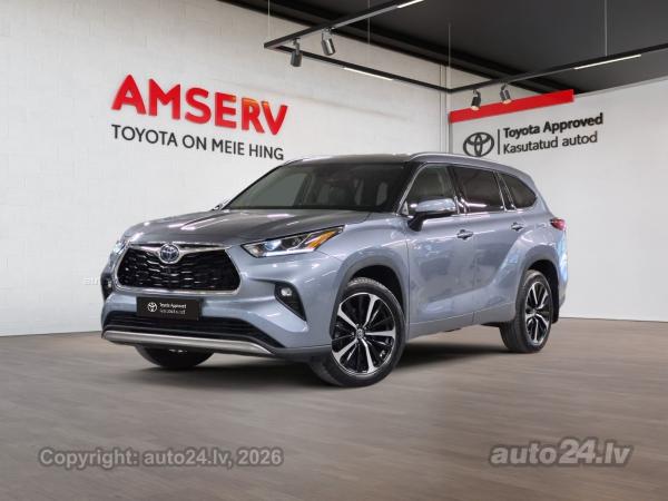 Серый Тойота Хайлендер 2022 в Таллин, объемом двигателя 2.50 л и пробегом 76 тыс. км за 43490 €, фото 1 на AUTOMOTO.COM.LV