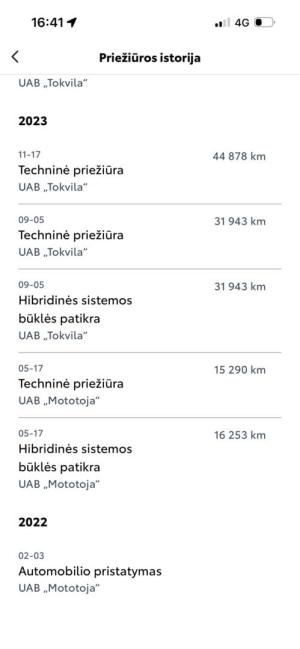 Красный Тойота Хайлендер 2022 в Авиженяй, объемом двигателя 2.50 л и пробегом 173 тыс. км за 34950 €, фото 37 на AUTOMOTO.COM.LV