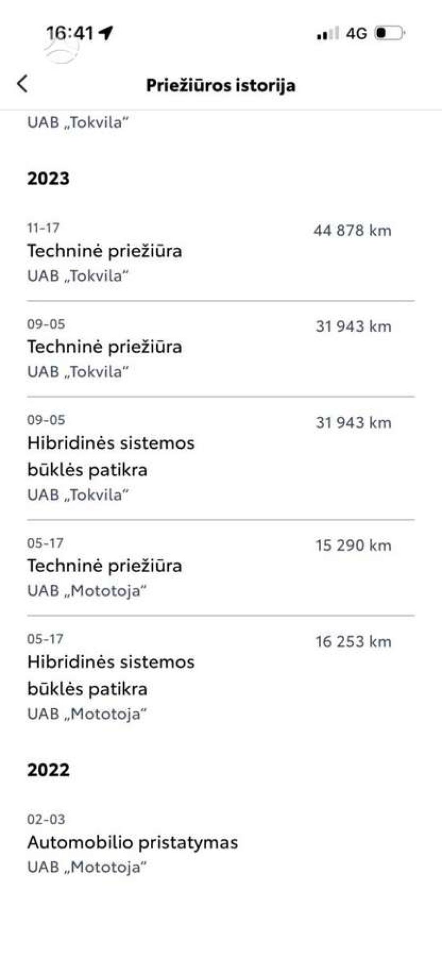 Красный Тойота Хайлендер 2022 в Вильнюс, объемом двигателя 2.50 л и пробегом 173 тыс. км за 34950 €, фото 37 на AUTOMOTO.COM.LV