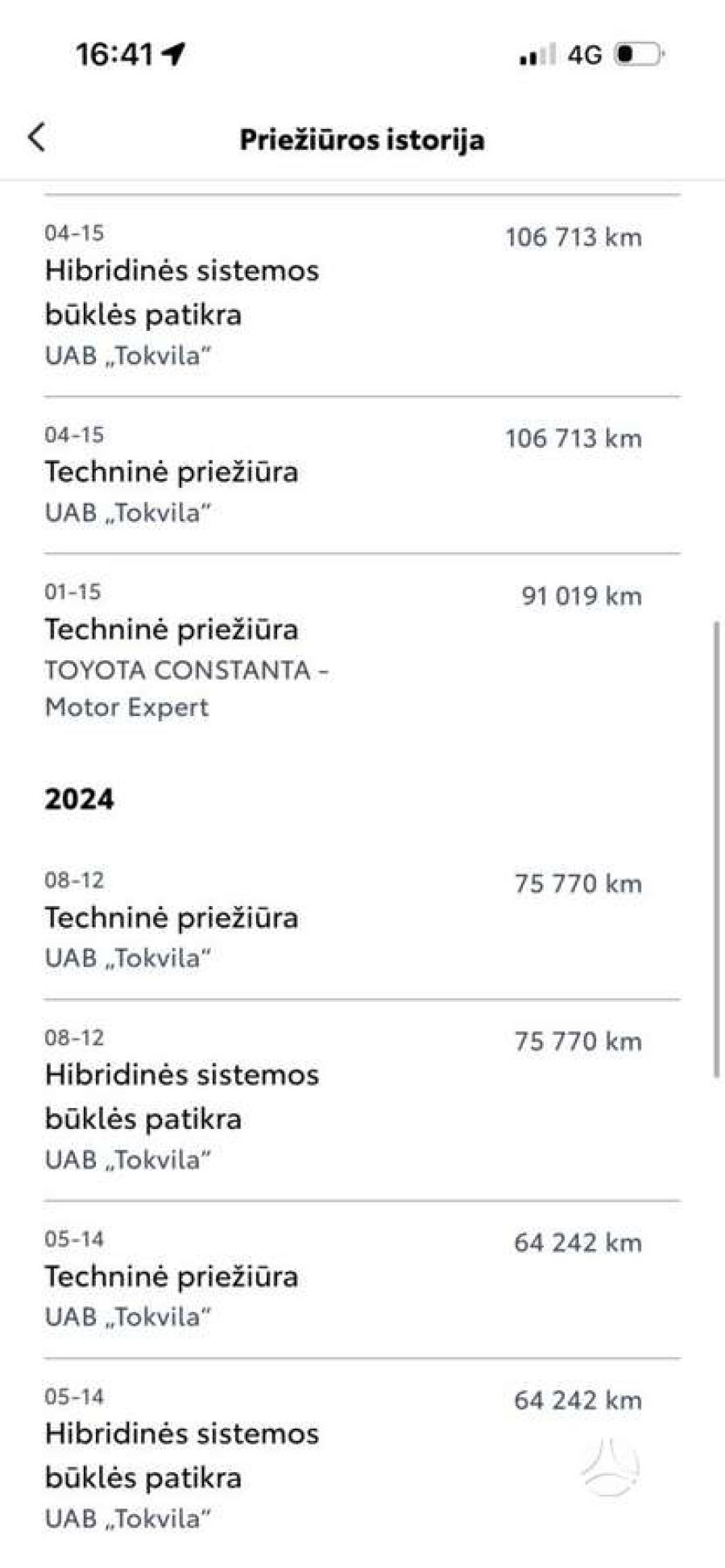Красный Тойота Хайлендер 2022 в Вильнюс, объемом двигателя 2.50 л и пробегом 173 тыс. км за 34950 €, фото 38 на AUTOMOTO.COM.LV