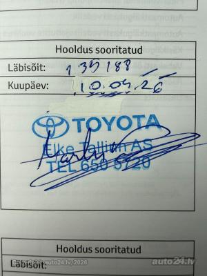 Тойота Хайлендер 2022 в Таллин, объемом двигателя 2.50 л и пробегом 136 тыс. км за 33995 €, фото 25 на AUTOMOTO.COM.LV
