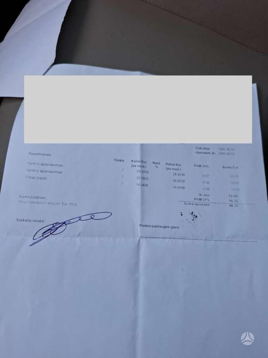 Белый Тойота Хайлендер 2008 в Вильнюс, объемом двигателя 3.31 л и пробегом 300 тыс. км за 7900 €, фото 30 на AUTOMOTO.COM.LV