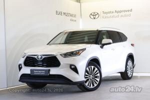 White Toyota Highlander 2021 in Tallinn, with an engine capacity of 2.49 L and mileage of 62 thousand km for 43000 €, photo 1 on AUTOMOTO.COM.LV