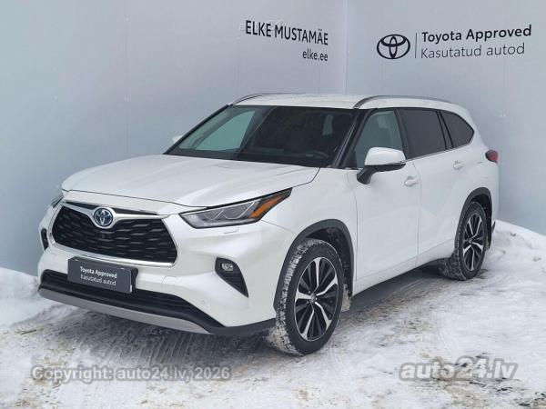 Balts Toyota Highlander 2022 Tallina, ar dzinēja tilpumu 2.49 L un nobraukumu 54 tūkst. km par 46495 €, foto 1 vietnē AUTOMOTO.COM.LV