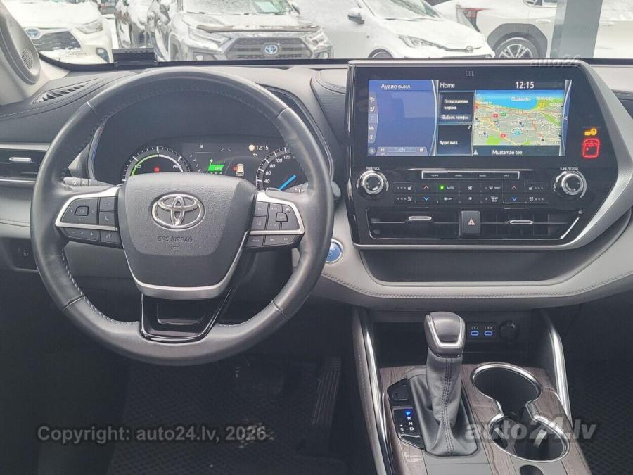Balts Toyota Highlander 2022 Tallina, ar dzinēja tilpumu 2.49 L un nobraukumu 54 tūkst. km par 46495 €, foto 9 vietnē AUTOMOTO.COM.LV