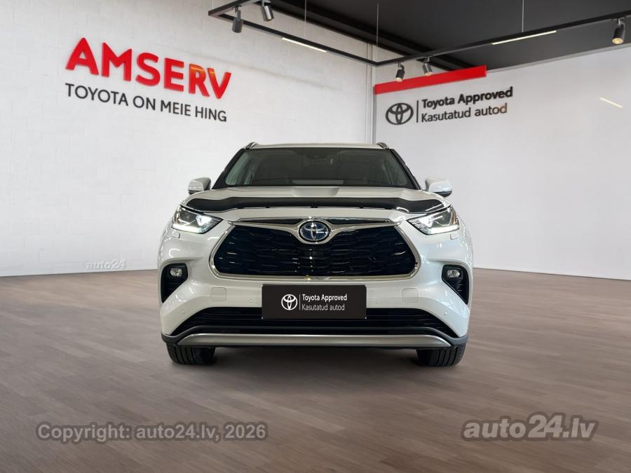 Белый Тойота Хайлендер 2024 в Таллин, объемом двигателя 2.50 л и пробегом 100 тыс. км за 44490 €, фото 6 на AUTOMOTO.COM.LV