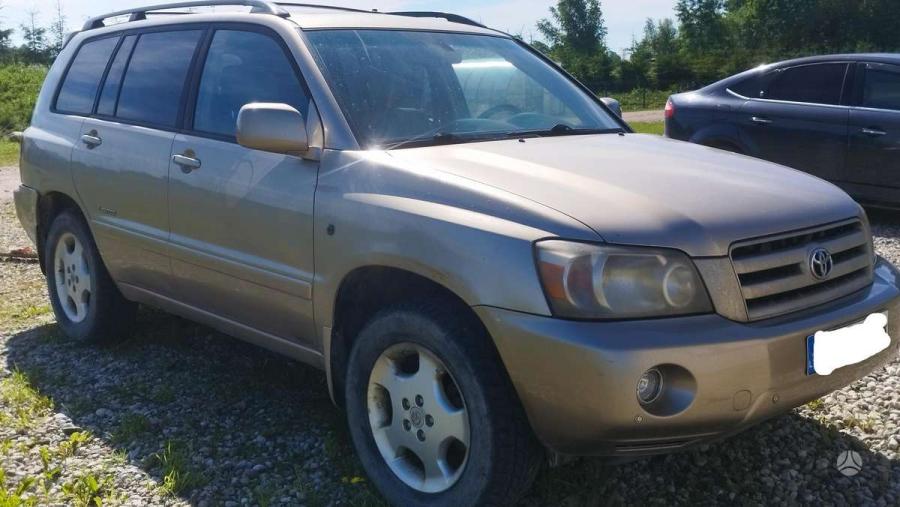 Dzeltens Toyota Highlander 2007 Klaipėda, ar dzinēja tilpumu 3.31 L un nobraukumu 335 tūkst. km par 3200 €, foto 5 vietnē AUTOMOTO.COM.LV