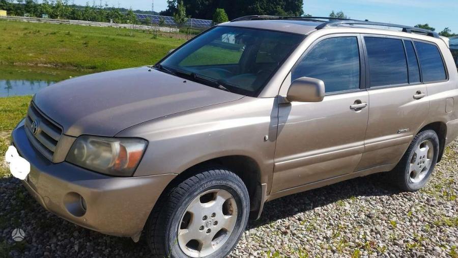 Dzeltens Toyota Highlander 2007 Klaipėda, ar dzinēja tilpumu 3.31 L un nobraukumu 335 tūkst. km par 3200 €, foto 6 vietnē AUTOMOTO.COM.LV