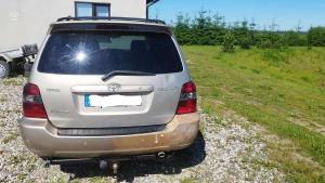 Dzeltens Toyota Highlander 2007 Klaipėda, ar dzinēja tilpumu 3.31 L un nobraukumu 335 tūkst. km par 3200 €, foto 7 vietnē AUTOMOTO.COM.LV