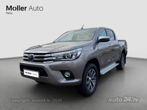 Smilšu krāsa Toyota Hilux 2019 Pērnava, ar dzinēja tilpumu 2.40 L un nobraukumu 72 tūkst. km par 34900 €, foto  vietnē AUTOMOTO.COM.LV