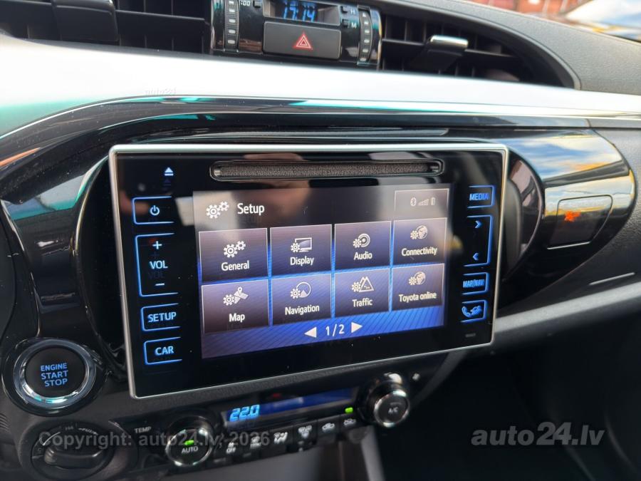 Smilšu krāsa Toyota Hilux 2019 Pērnava, ar dzinēja tilpumu 2.40 L un nobraukumu 72 tūkst. km par 34900 €, foto 10 vietnē AUTOMOTO.COM.LV
